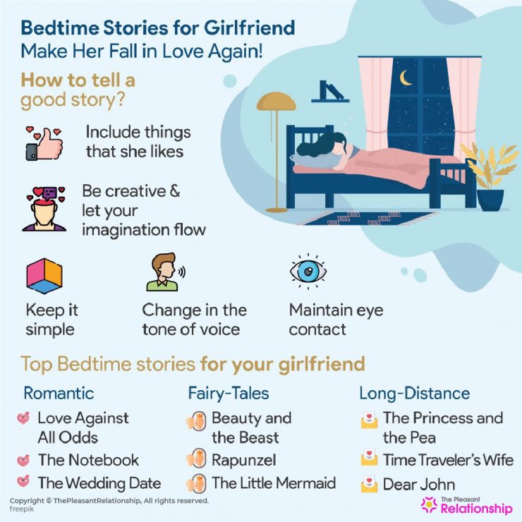 15 Bedtime Stories for Girlfriend & 5 Tips for How to Tell Them