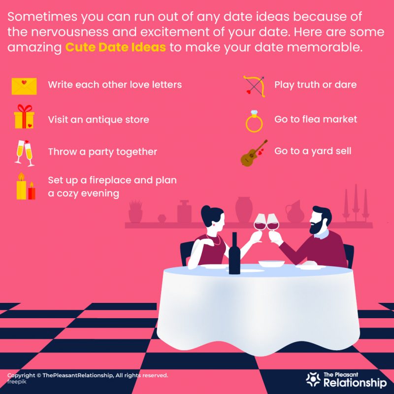 150+ Cute Date Ideas To Make Your Day Special - ThePlesantRelationship