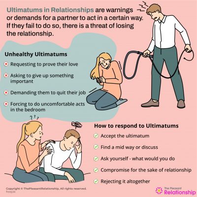 Ultimatums in Relationships - Definition, Importance, Ways, Impact & More