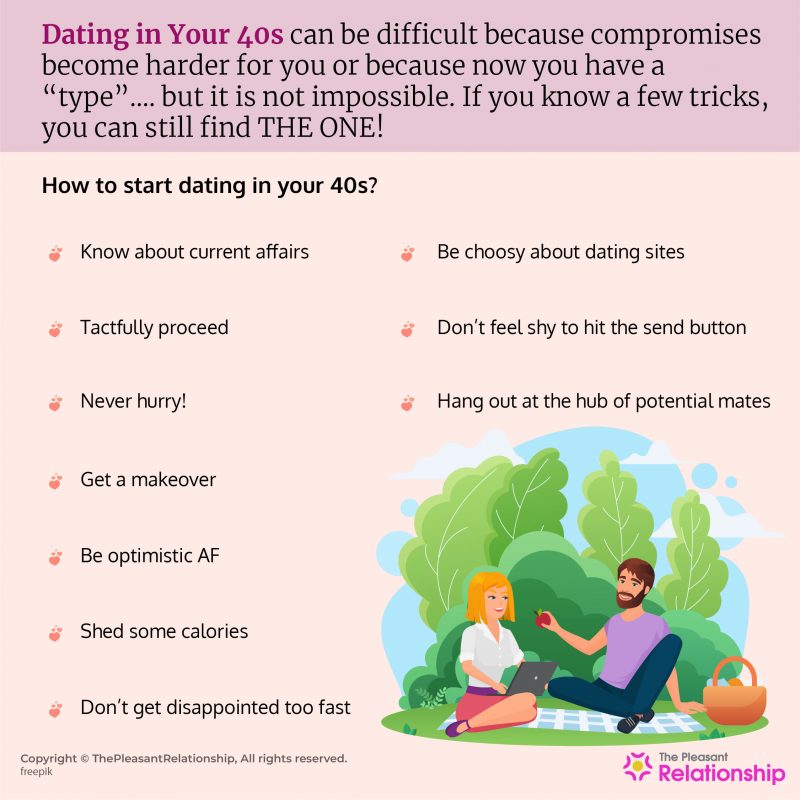 How to Start Dating in Your 40s and Why it is So Hard to Find the One?