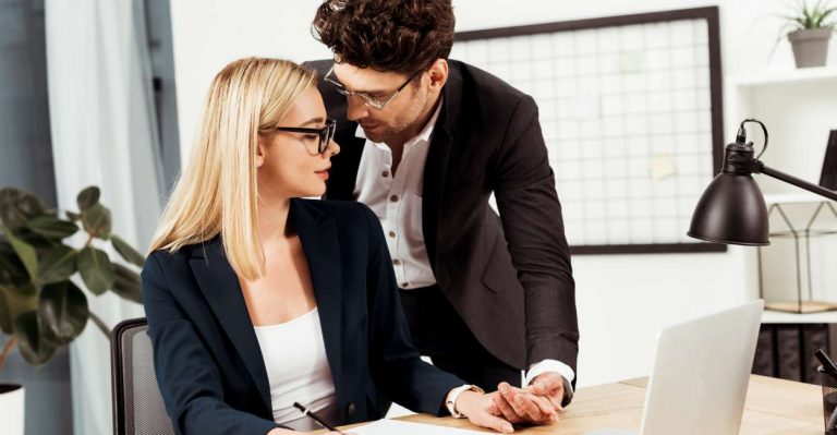 20 Undeniable Signs Your Male Coworker Likes You | ThePleasantRelationship